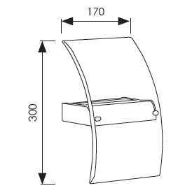 Schema applique murale